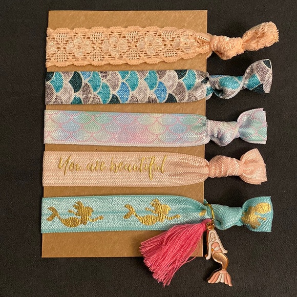 Accessories | Mermaid Hair Tie Set 247 | Poshmark